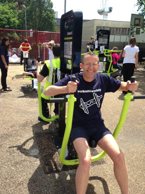 Gary Henson - outdoor gym | The Chartered Society of Physiotherapy