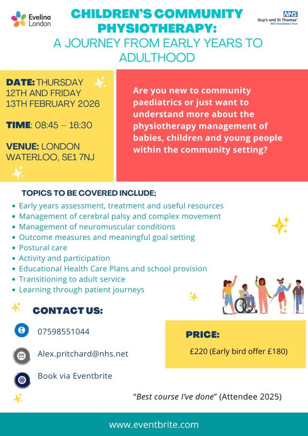 Guy’s & St Thomas’ NHS Foundation Trust present Children's Community ...
