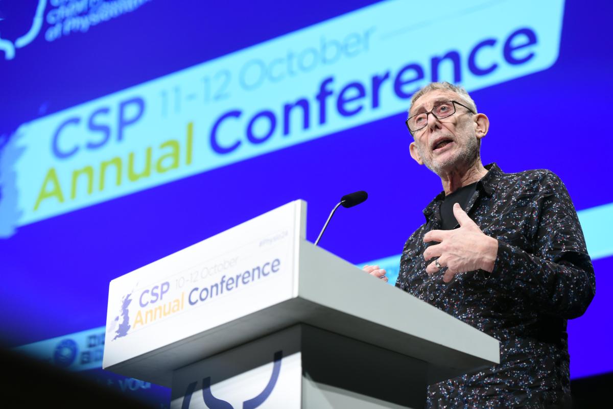 CSP Founder’s Lecture 2024: 'Hands behind! Nose over toes!', says ...